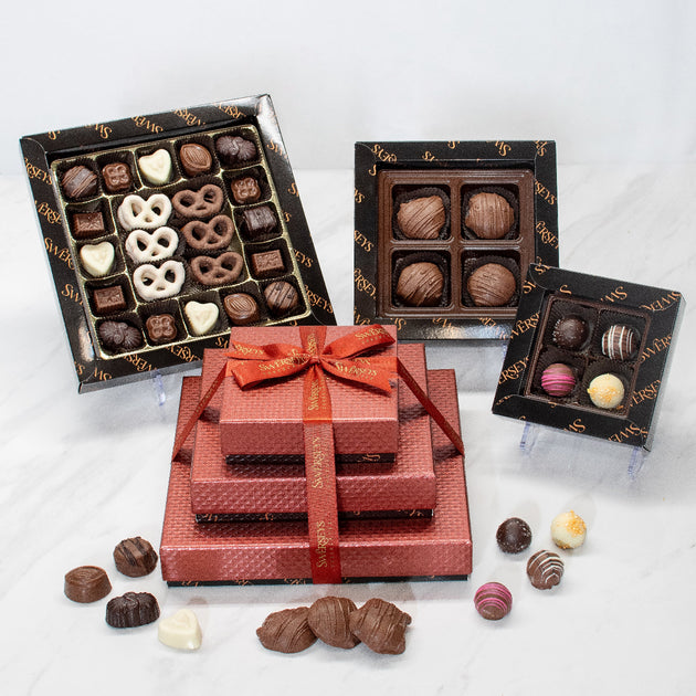 3 Tier Executive Indulgence Kosher Chocolate Gift Tower | Swerseys ...