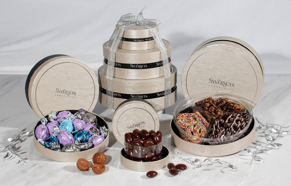 *PARVE Swerseys Supreme Delight 3 Tier Truffles & Treats Gift Collecti ...